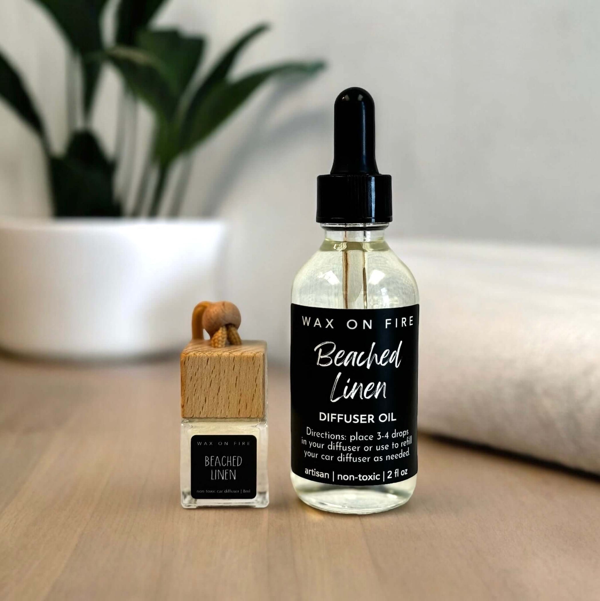 Car Diffuser & Refill Bottle - Handcrafted Elegance